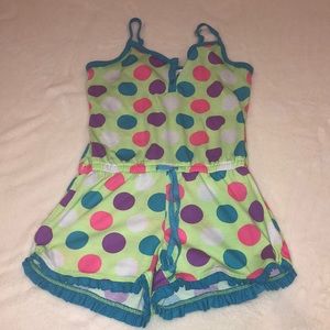 Justice | Pajamas | Green Sleep Pj Justice Romper | Poshmark